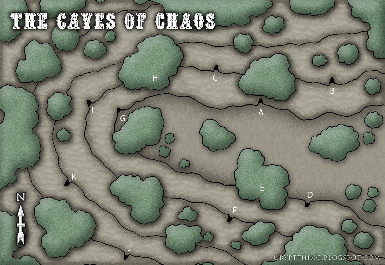 Caves of Chaos (Keep on the Borderland) - Shadows Court Adventures